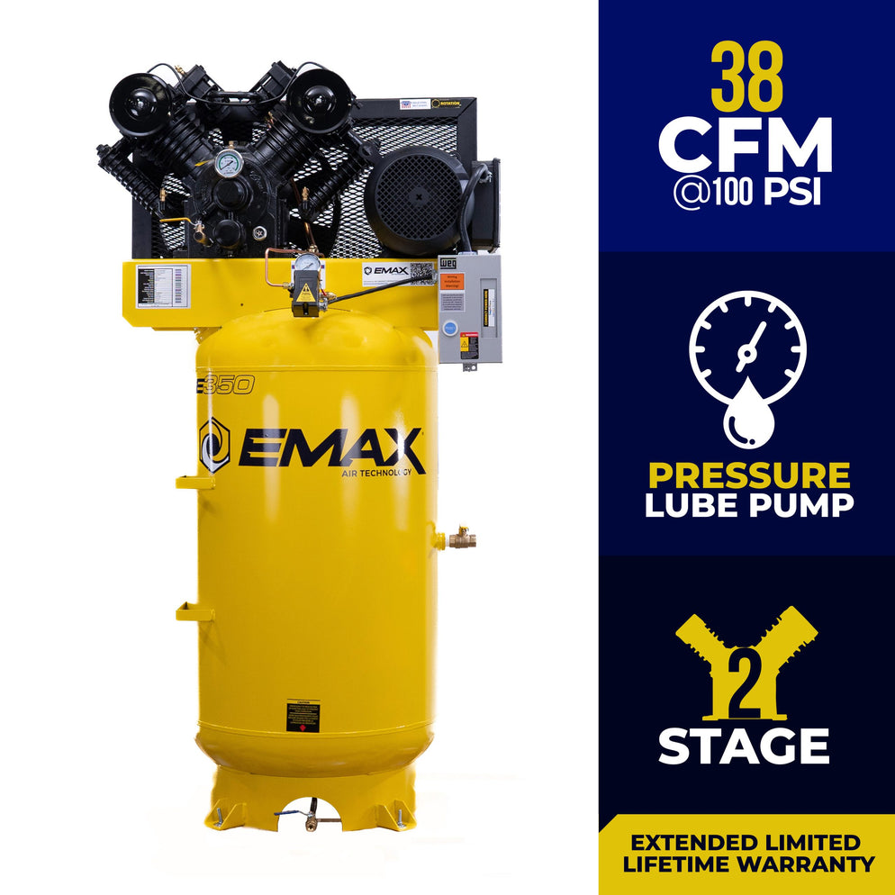 EMAX E350 10HP Compressor: Industrial Strength & Efficiency ...
