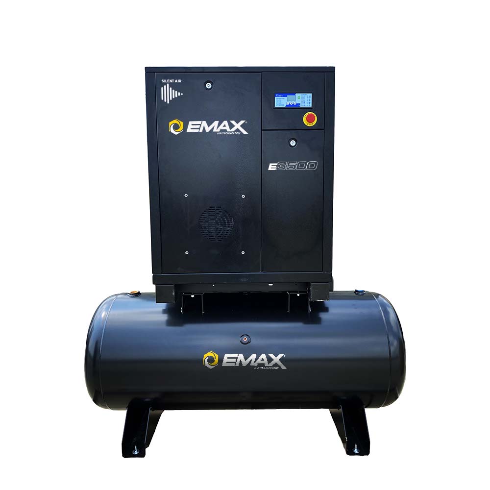EMAX E3500 Series – 15-20HP 3PH Industrial Rotary Screw Compressor ...